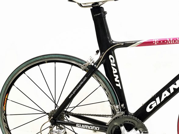 本日の自転車買取実績紹介「ジャイアント GIANT TCR COMPOSITE TT ISP トライアスロン ULTEGRA 2005年モデル カーボンロードバイク」 | サイパラ