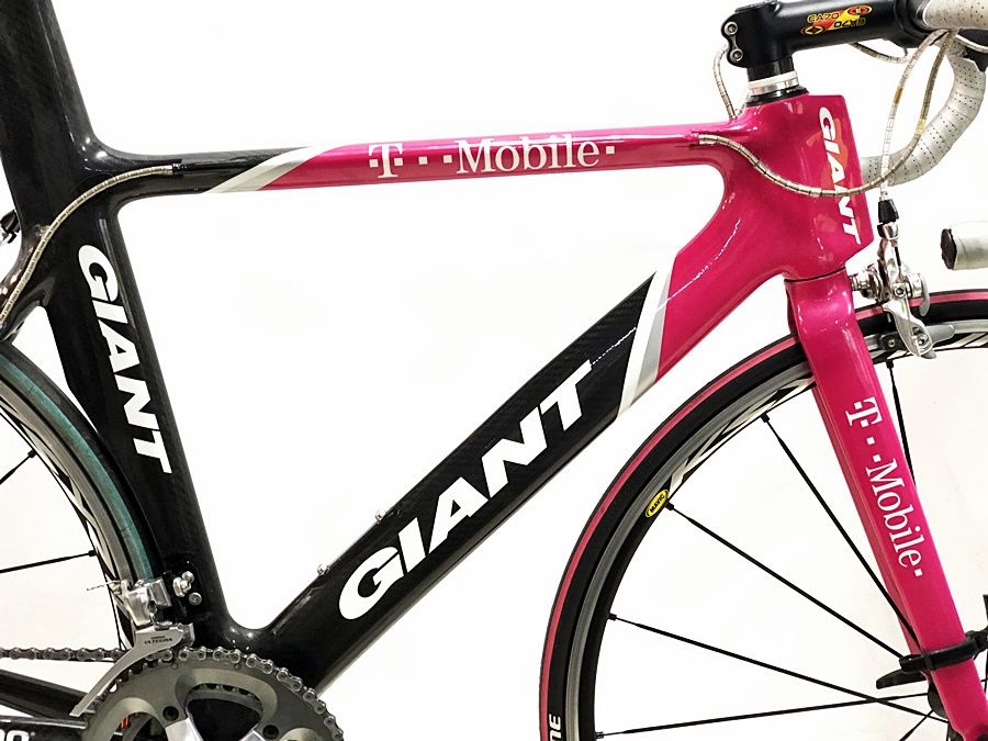 本日の自転車買取実績紹介「ジャイアント GIANT TCR COMPOSITE TT ISP トライアスロン ULTEGRA 2005年モデル カーボンロードバイク」 | サイパラ